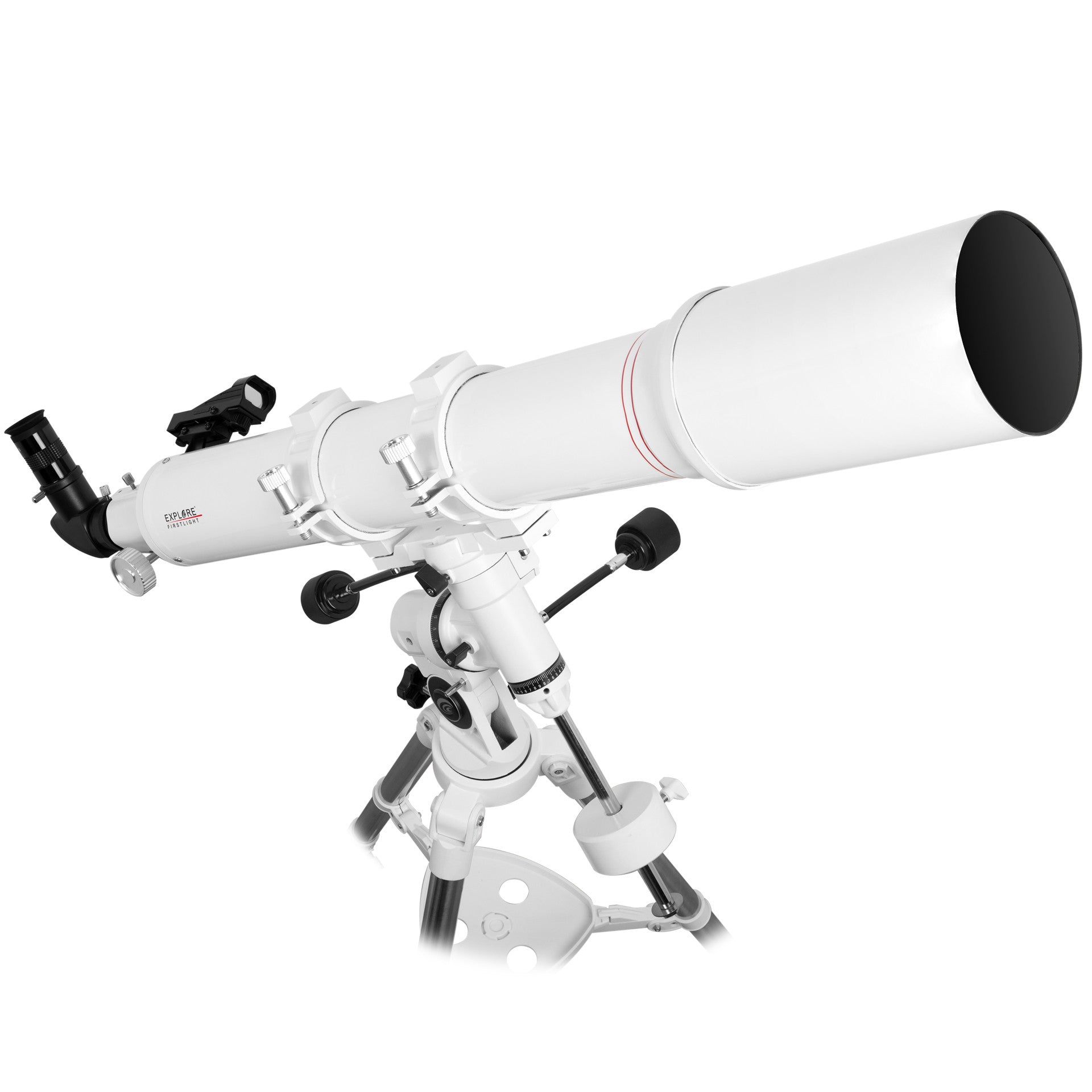 Explore FirstLight 102mm Doublet Refractor Telescope with EXOS EQ Nano