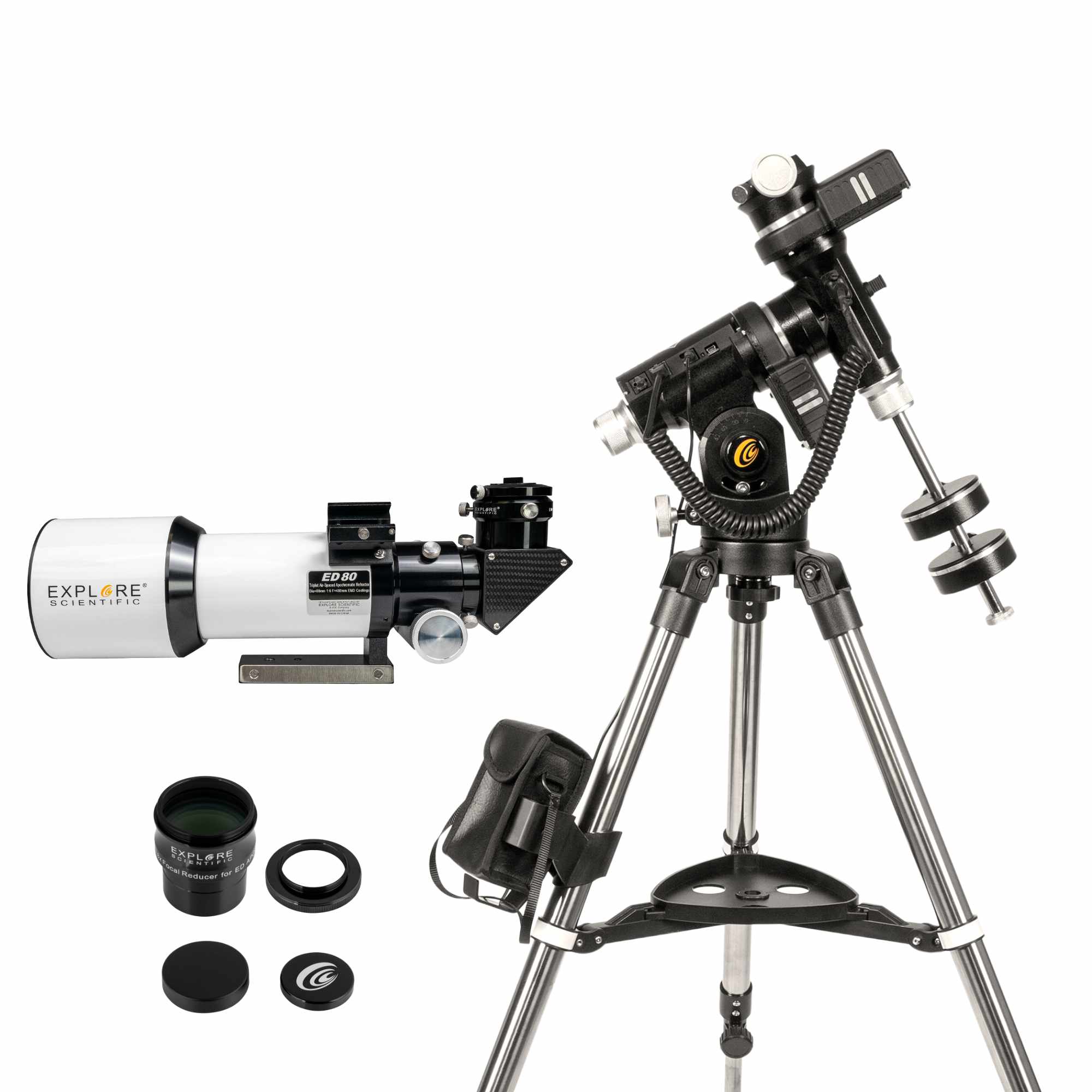 Explore Scientific ED80 Essential Series Air-Spaced Triplet Refractor